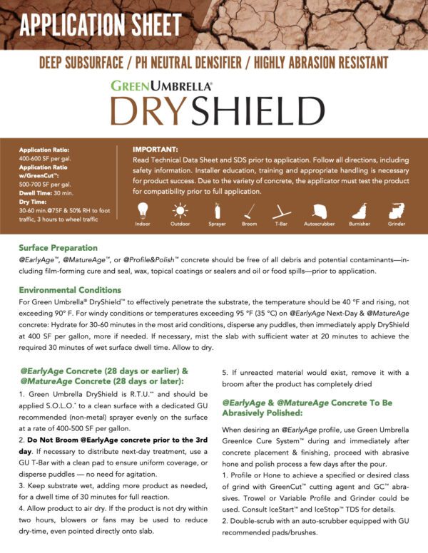 DryShield | Green Umbrella Systems