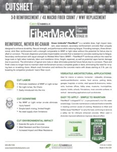 FiberMacX | Green Umbrella Architectural Concrete Systems