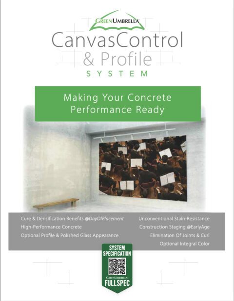 Canvas Control & Profile - Green Umbrella Systems